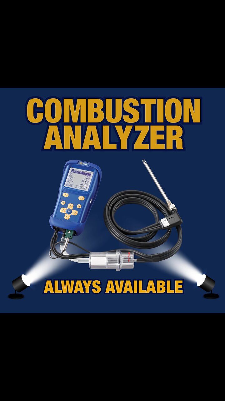 Get the Job Done Quicker than Ever with the YELLOW JACKET® Combustion Analyzer