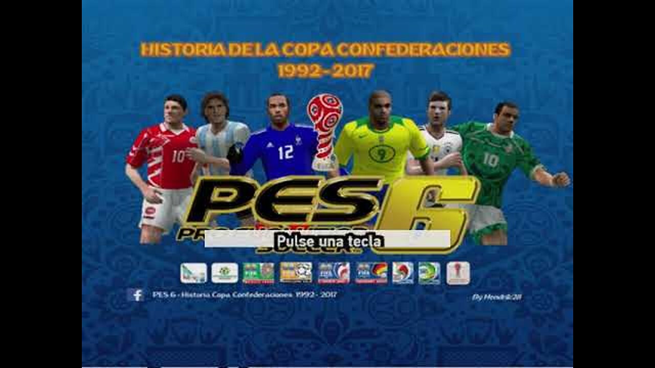 PES 6 Cup Confederations History 1992-2017 by Hendrik28 (PC)