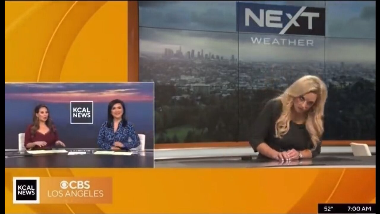 Scary: LA Meteorologist Collapses On Live TV Scary: LA Meteorologist Collapses On Live TV