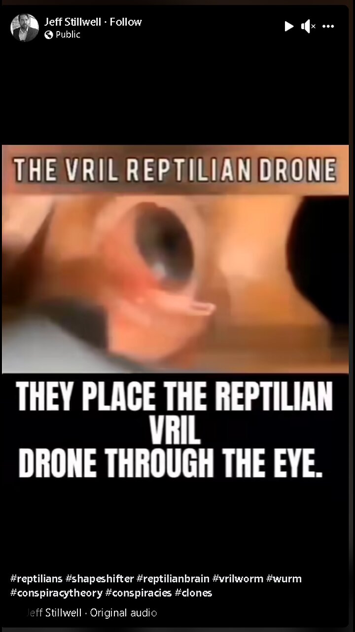 THE VRIL REPTILIAN DRONE - THEY PLACE THE REPTILIAN VRIL DRONE, THROUGH ...