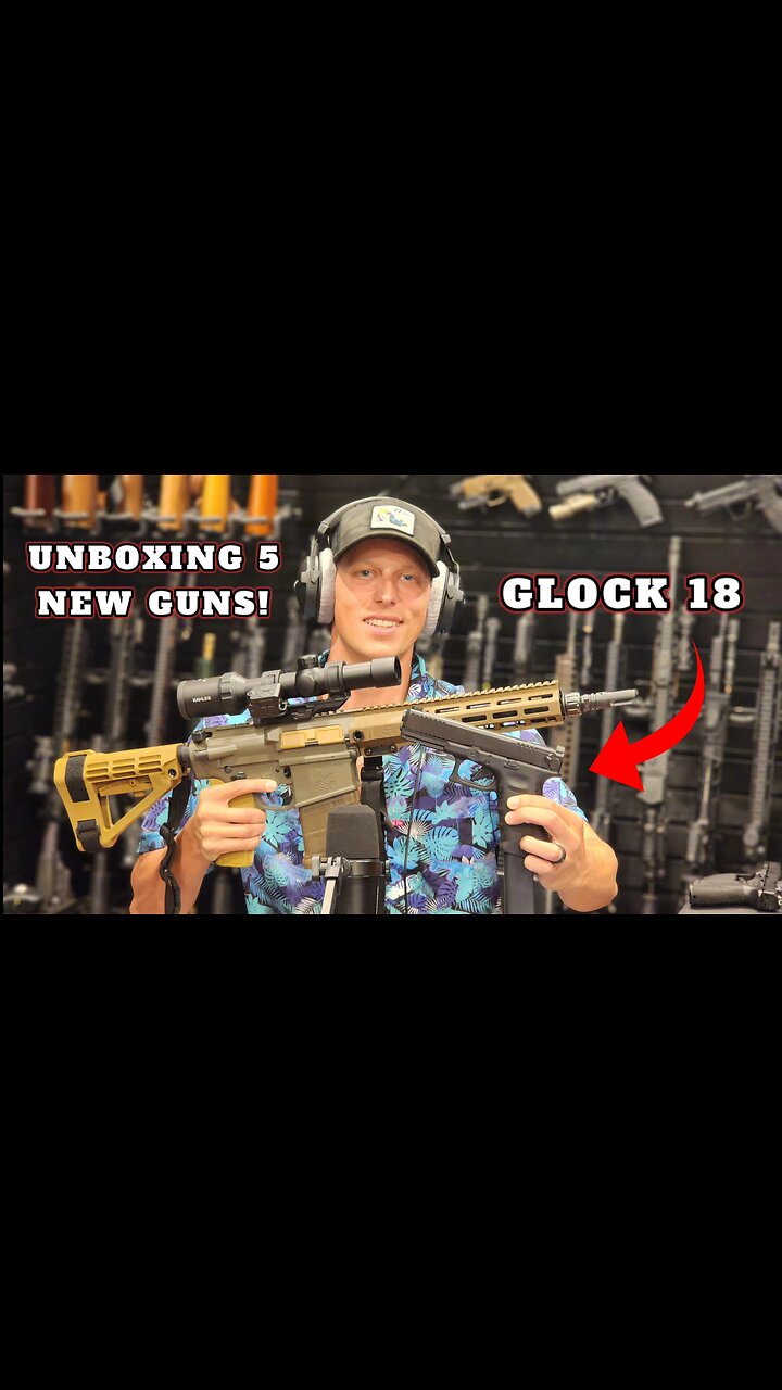 Glock 18 & 308 Pistol Unboxing - Vault Room Live Stream