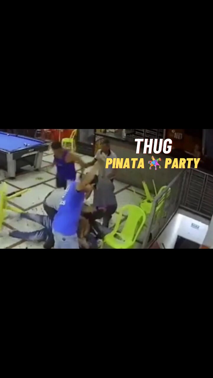 Classic Thug Pinata Party