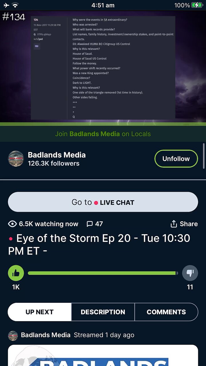 Badland Media 22/03/2023 Q drops explained