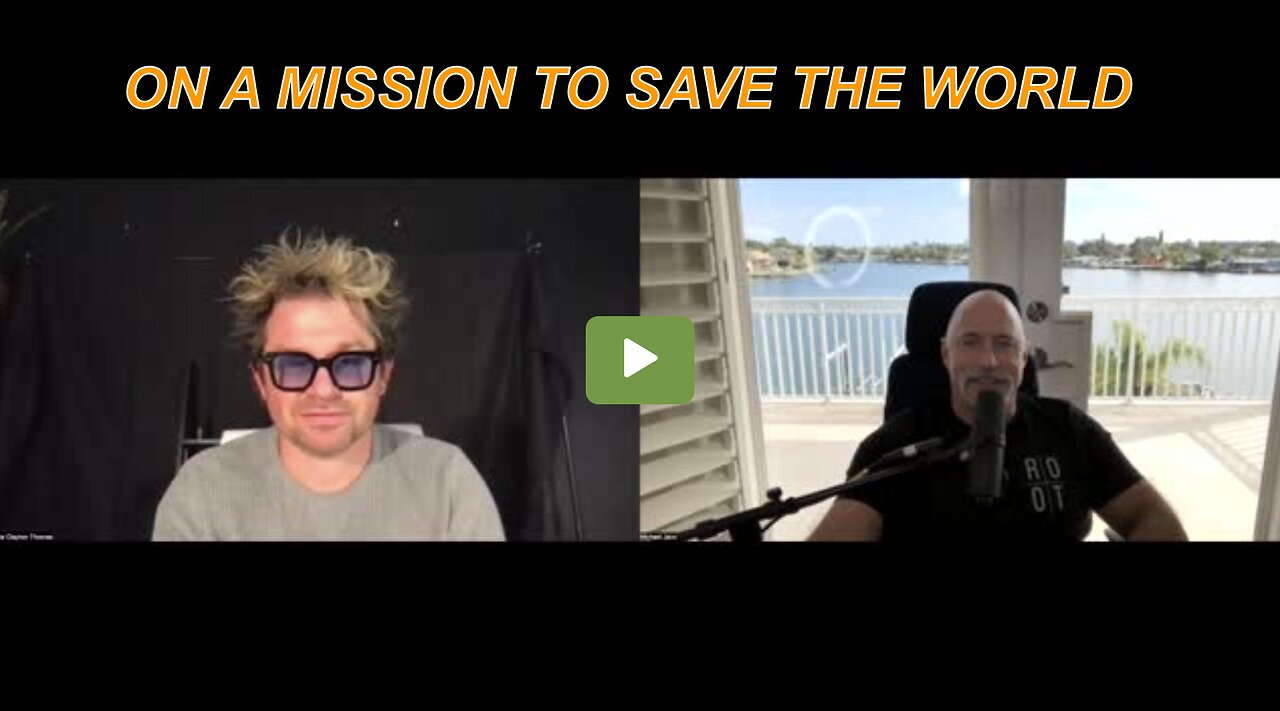 Michael Jaco & THE WILD MAN Clayton Thomas SHARE INTEL W/ JUAN O'SAVIN ...