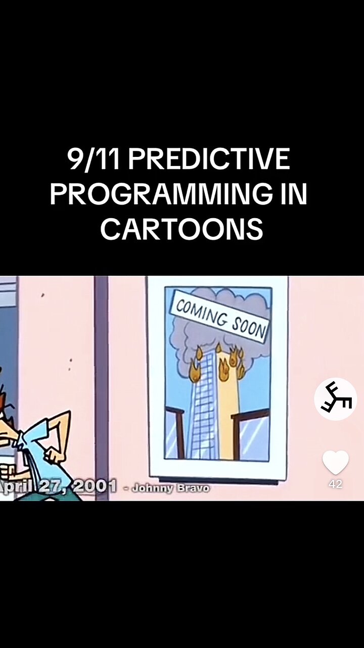 9/11 PREDICTIVE PROGRAMMING CARTOONS PART 1.)