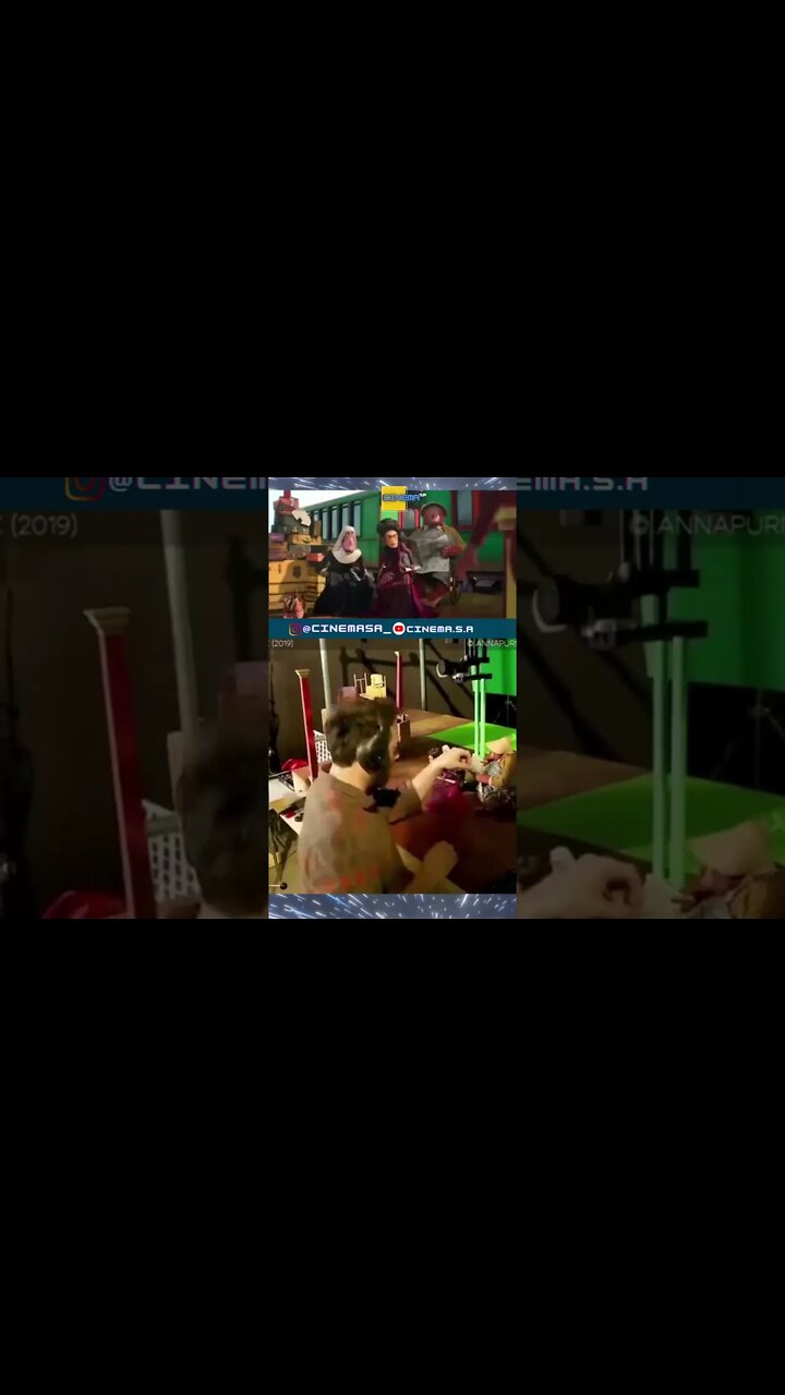 COMO É FEITO UM STOP MOTION VFX CINEMA#shorts