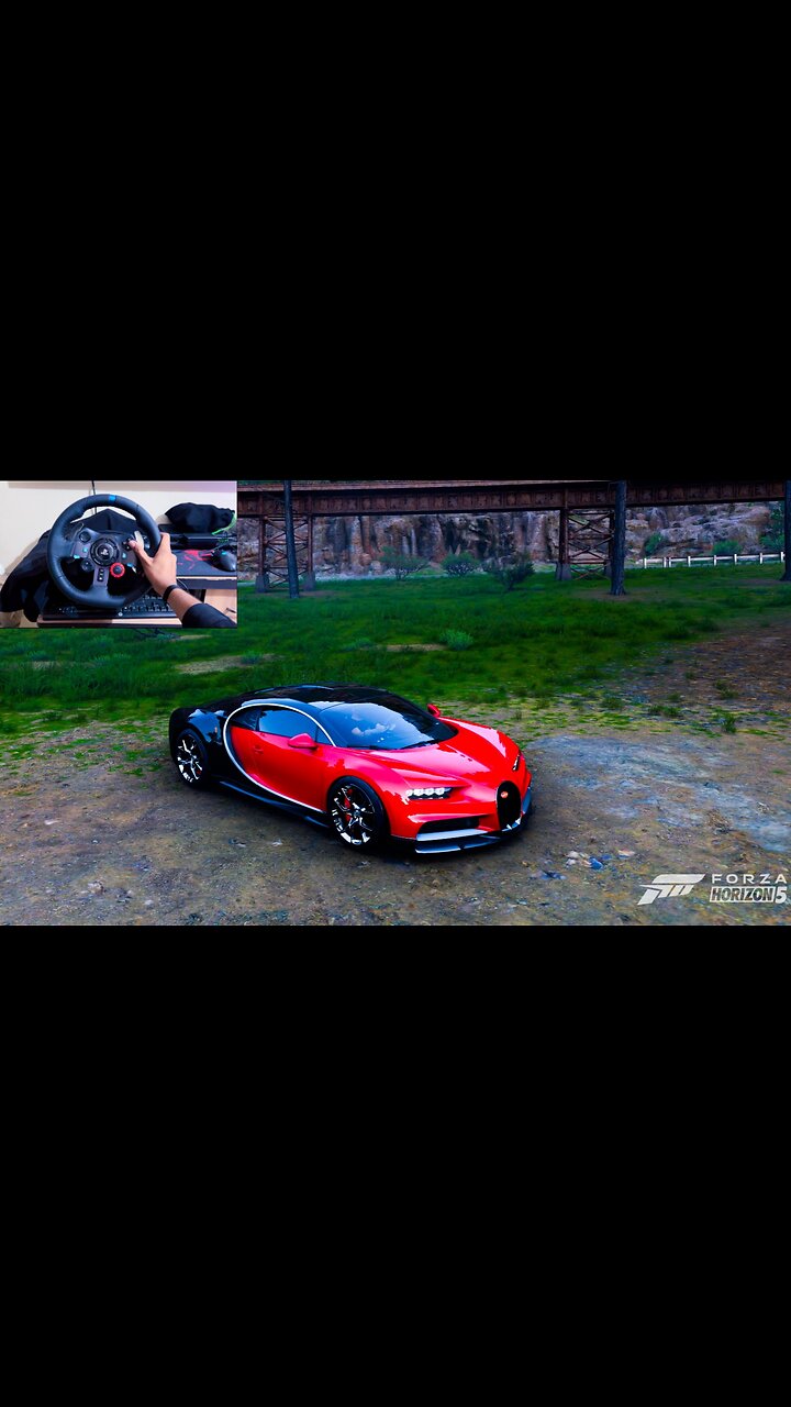 Bugatti Chiron 1500 HP Supercar In Forza Horizon 5 | FH5 | Logitech g29 ...