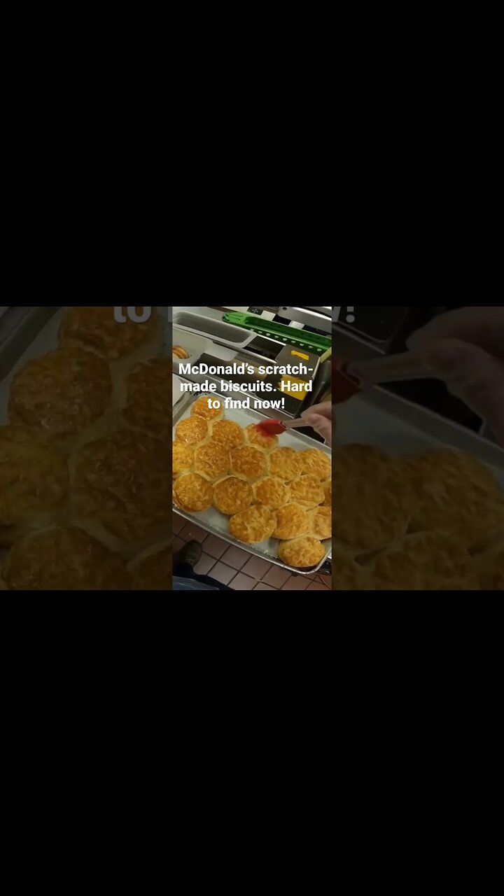 McDonald’s Scratch Made Biscuits #shorts