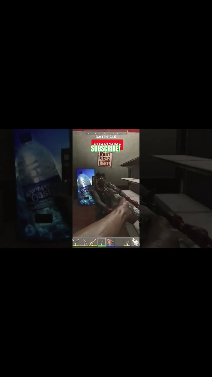 Super Rude Wake Up Call! - 7 Days to Die #shorts #7daystodie