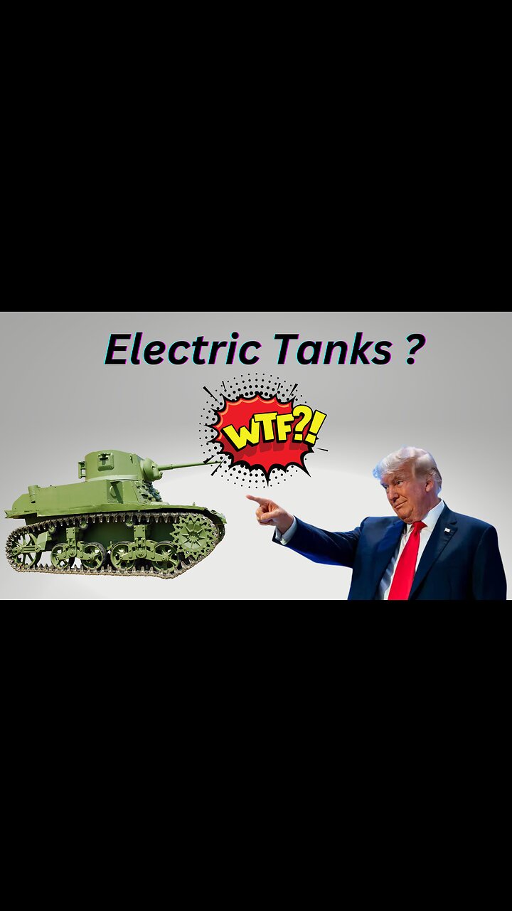 Electric Tanks ? #trump #trumptrain #maga