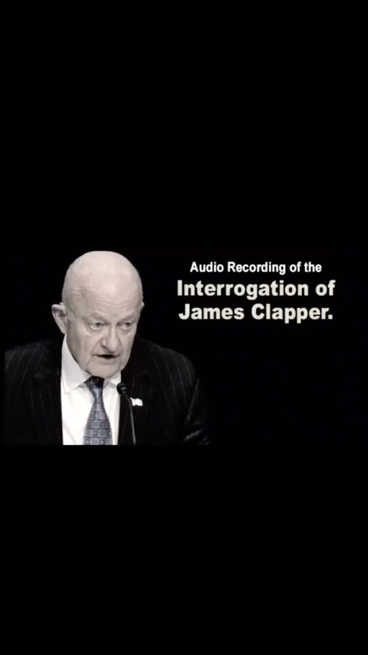 30/11/23 - James Clapper: Mike Pence is een homoseksuele pedofiel