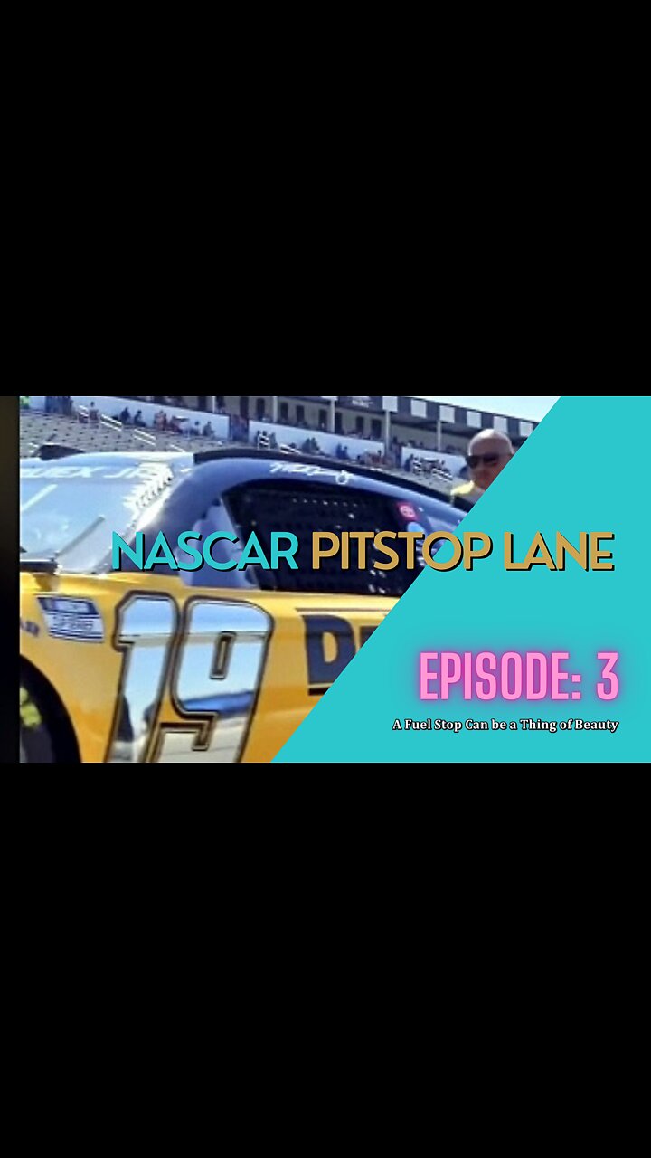 NASCAR Pit Stop Lane - A Fuel Stop Can be a Thing of Beauty