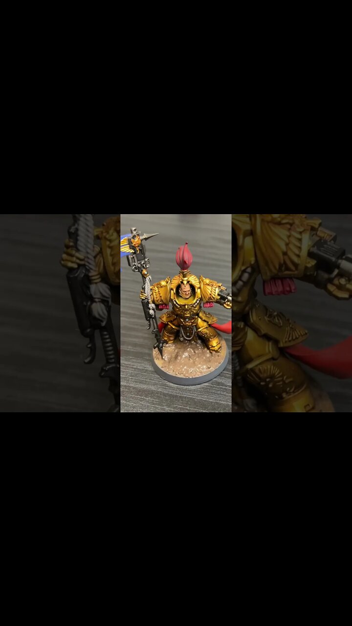 Warhammer 40k Adeptus Custodes Shield Captain #warhammer40k