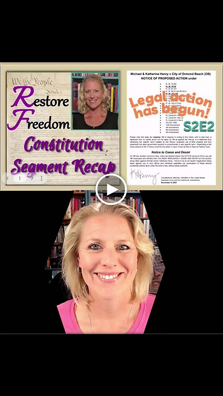 Fighting Back Against Local Tyranny - Constitution Segment Recap S2E2