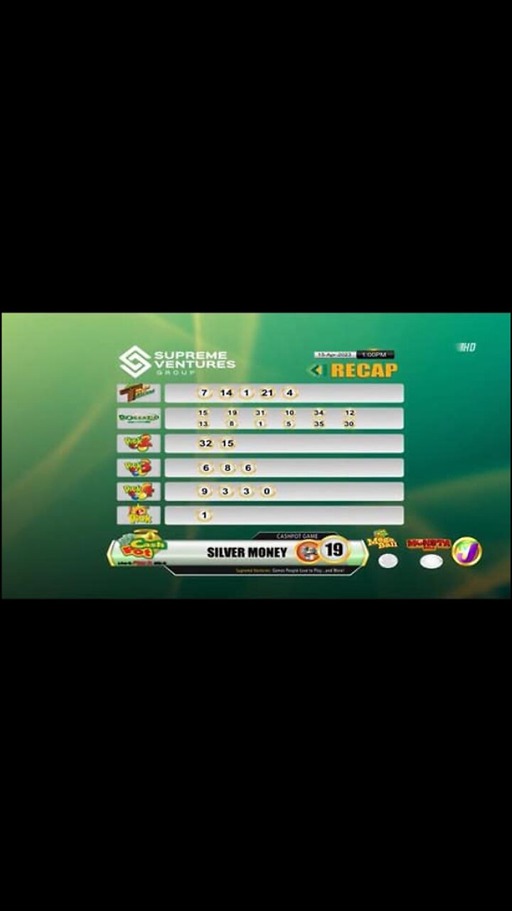 Cash Pot, Pick 3 and Pick 4 08:30 Am draw for 15 April 2023 how to play ...