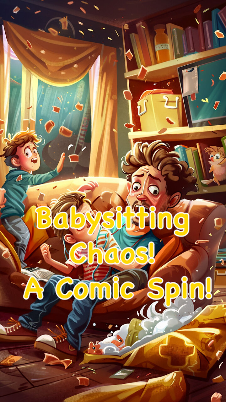 Babysitting Chaos! A Comic Spin!