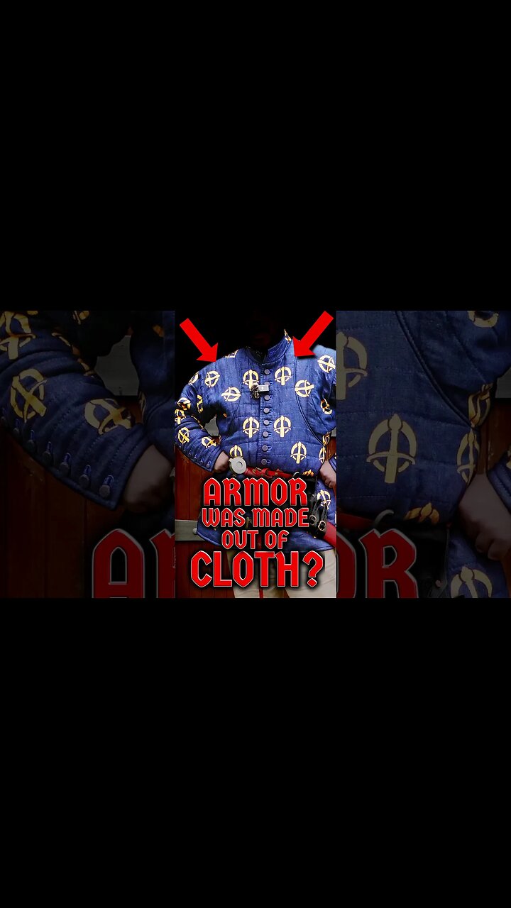 Medieval ARMOR was made of CLOTH?