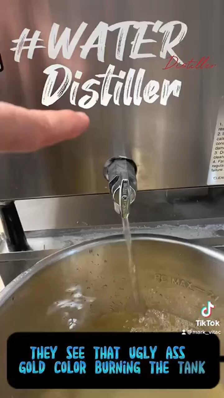 Water distiller / distilled water