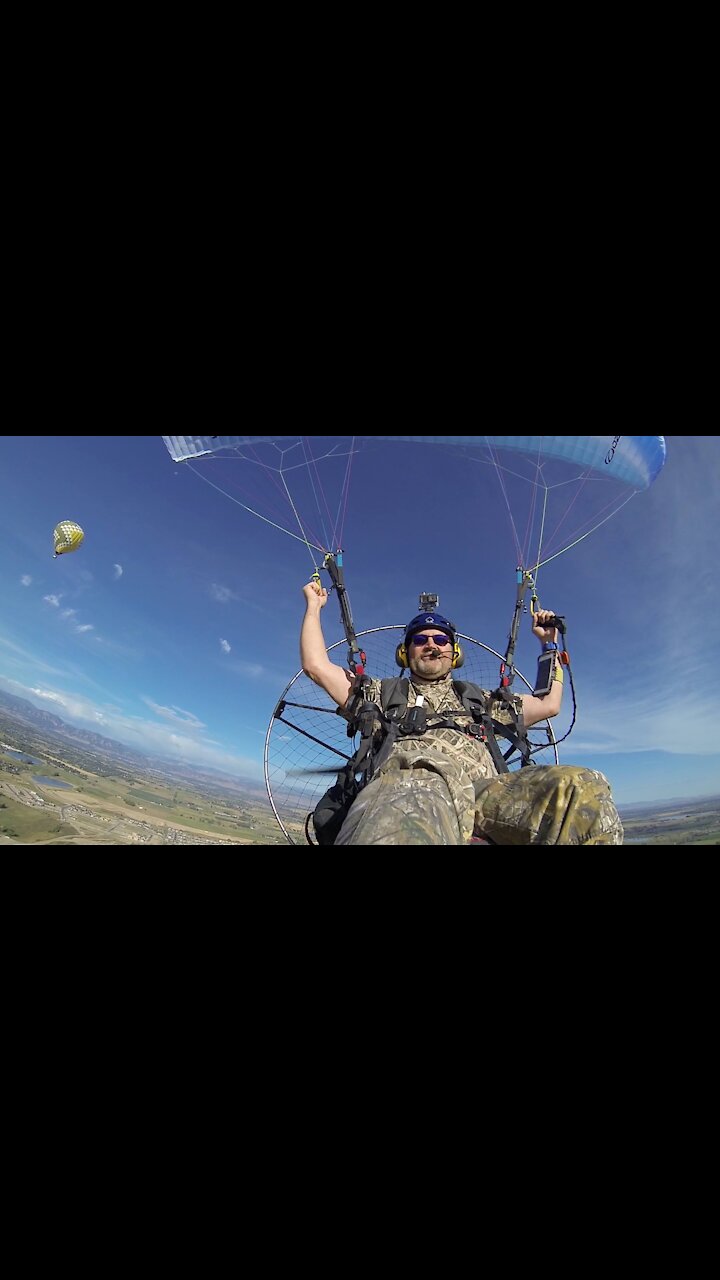 CamoCraig (Craig Carson) First Ever Paramotor Launch