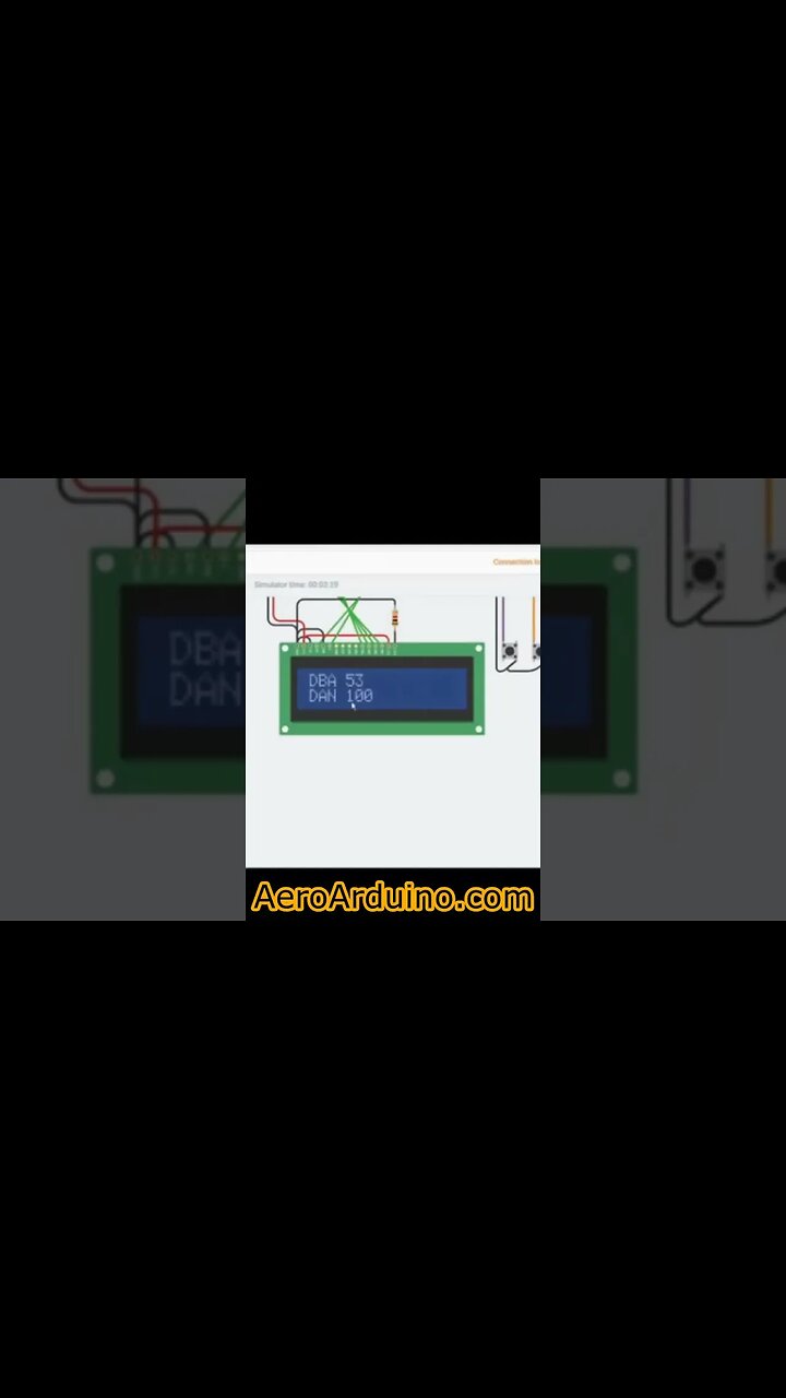 Crazy #Game #Trex #Dino #Arduino #Tinkercad LCD #AeroArduino