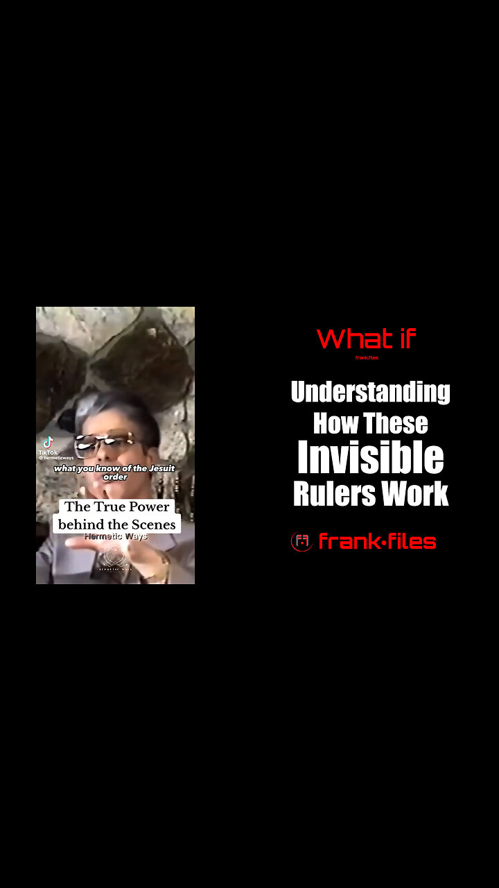 Who is it Behind the Scene...Invisible Rulers