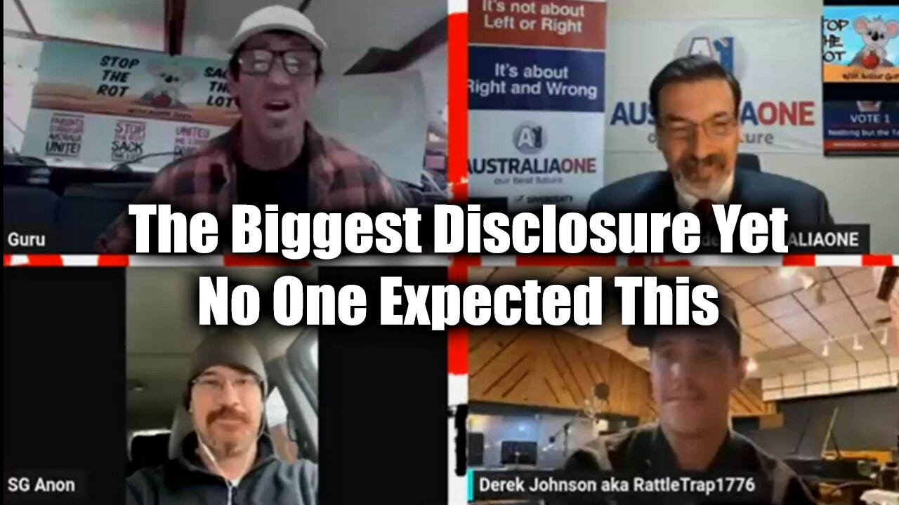 Derek Johnson, SG Anon & Riccardo Bosi Update ~ "The Biggest Disclosure Yet - No One Expected This!"