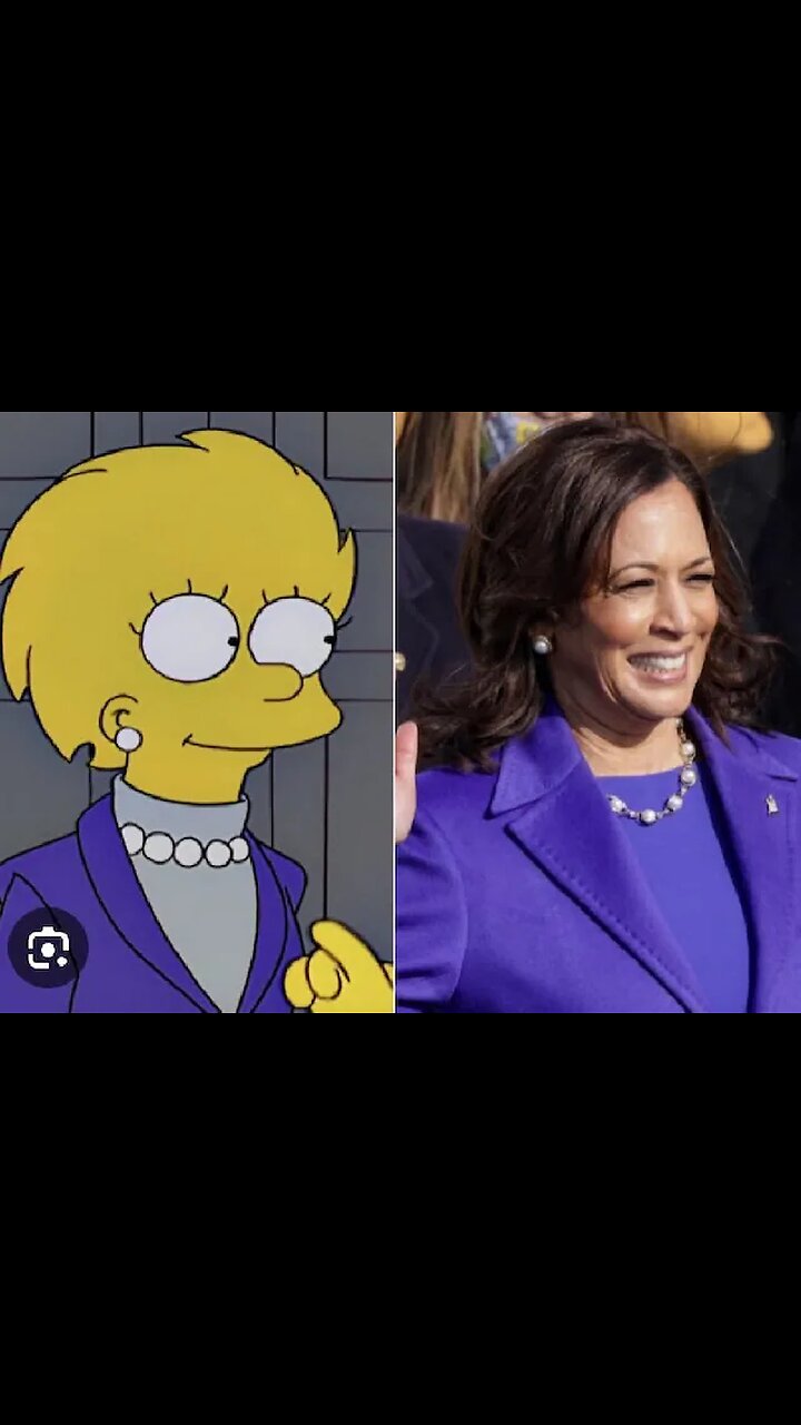 The Kamala Harris & Lisa Simpson thing