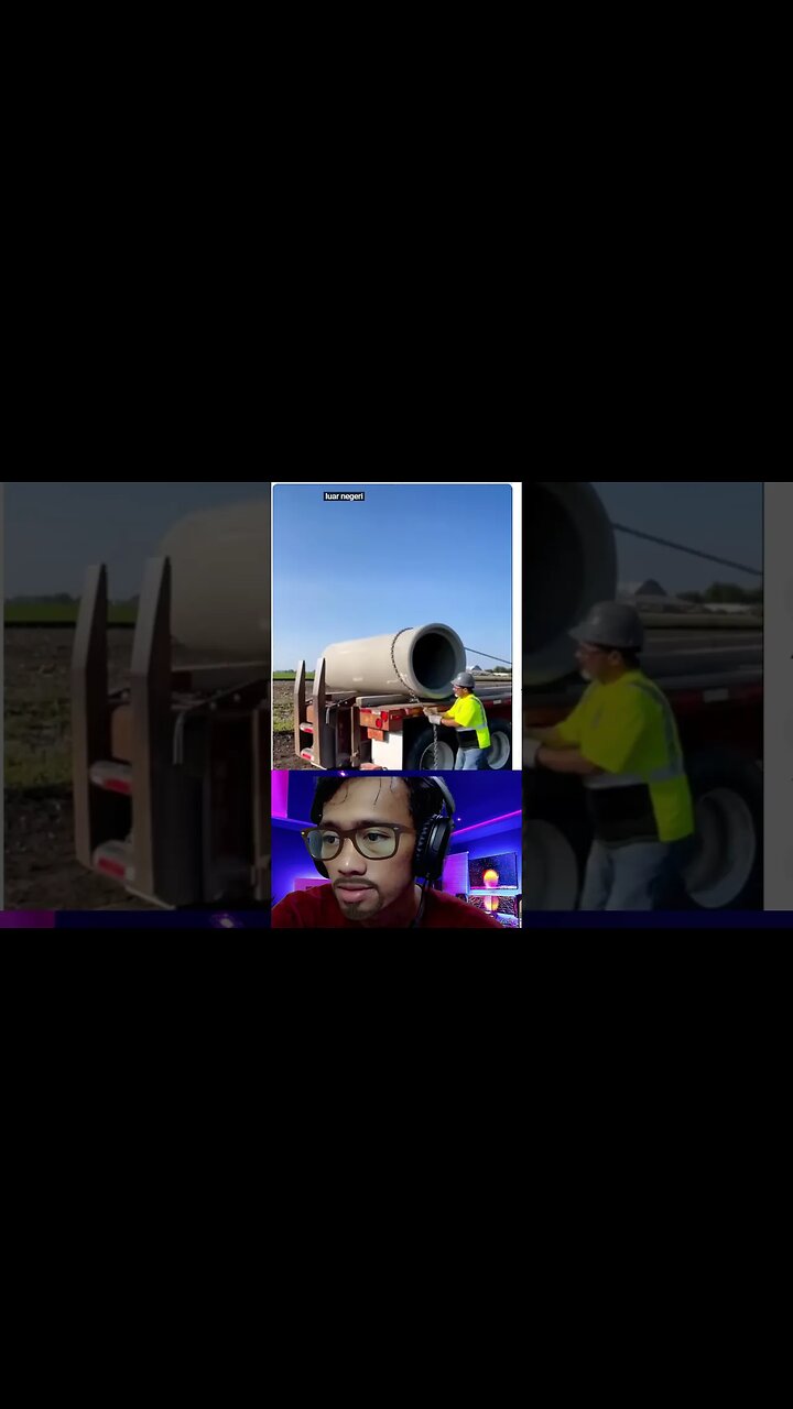 Proses penurunan pipa cor #video #shorts