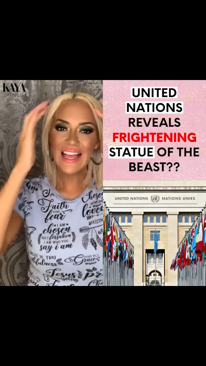 United Nations Reveals Frightening Statue Of The Beast??