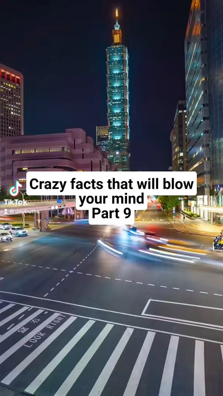 Crazy facts that will blow your mind🤯. Part 9
