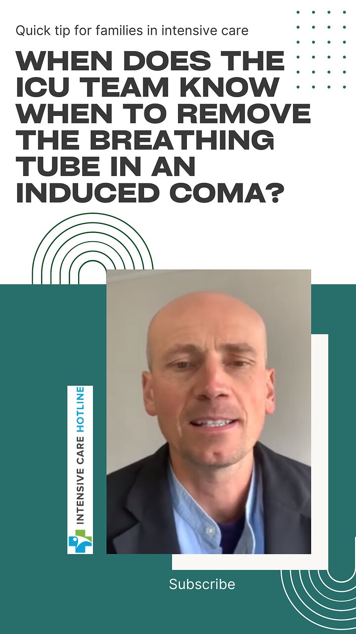 When Does the ICU Team Know When to Remove the Breathing Tube in an ...