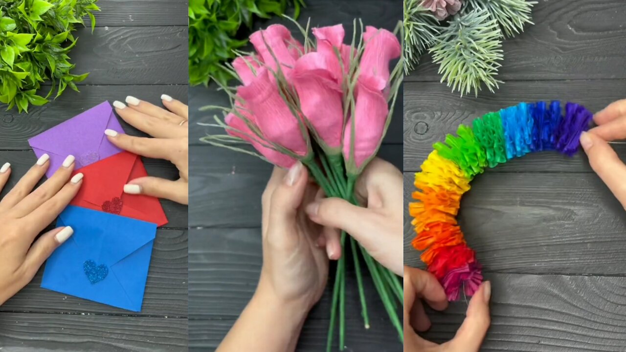 DIY Easy Paper Craft Ideas | Paper Craft Ideas | Paper Crafts ... DIY Easy Paper Craft Ideas | Paper Craft Ideas | Paper Crafts ...