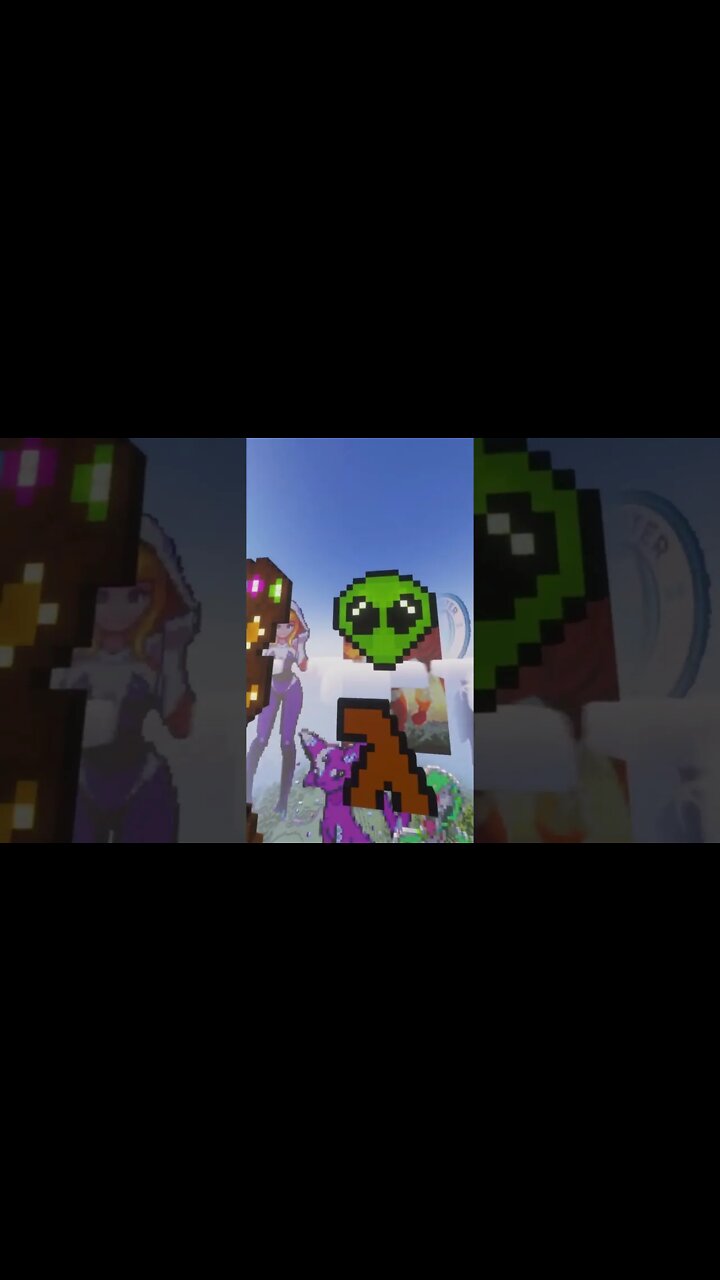 What shall we build next? ⛏🧱 Minecraft Bedrock & Java Pixel Art Survival Multiplayer Server MC SMP