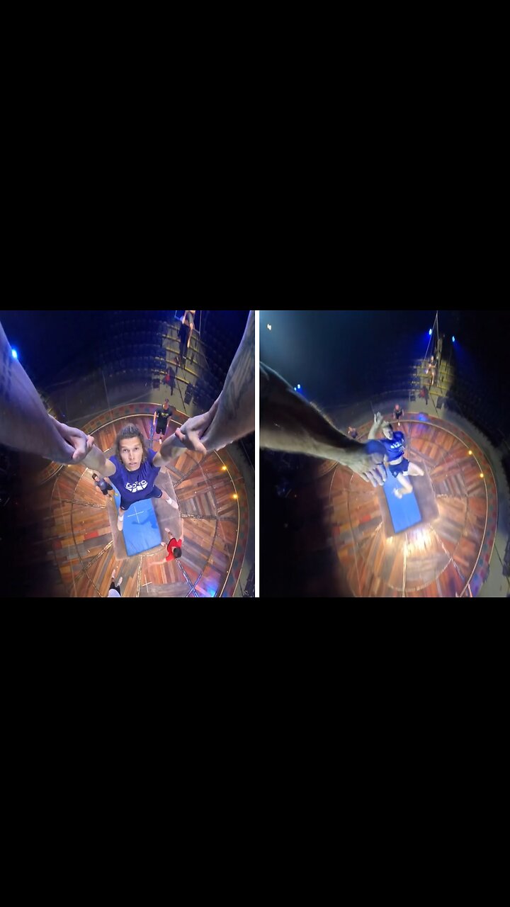 Daring acrobat shows his view of Cirque du Soleil's gravity-defying ...