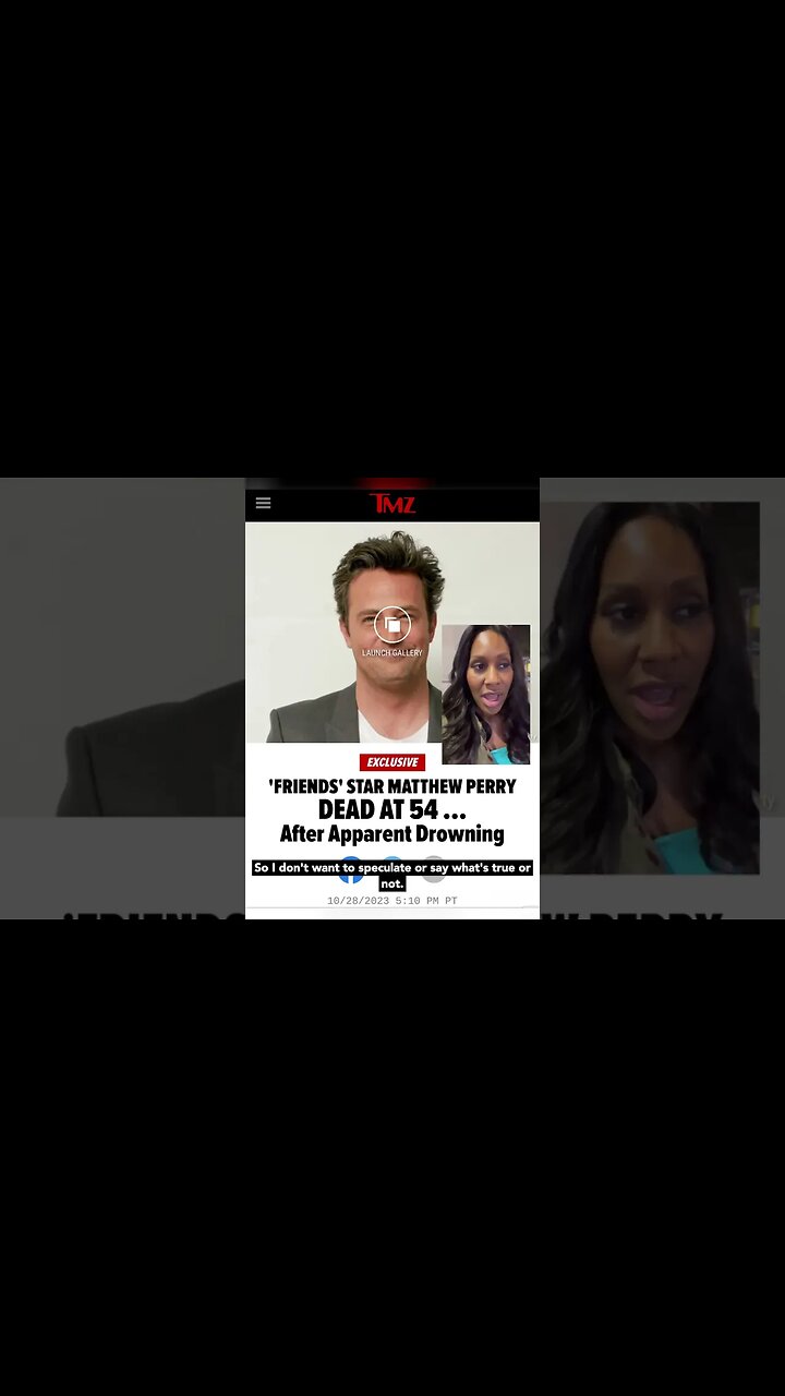 Matthew Perry Dead at 54. RIP