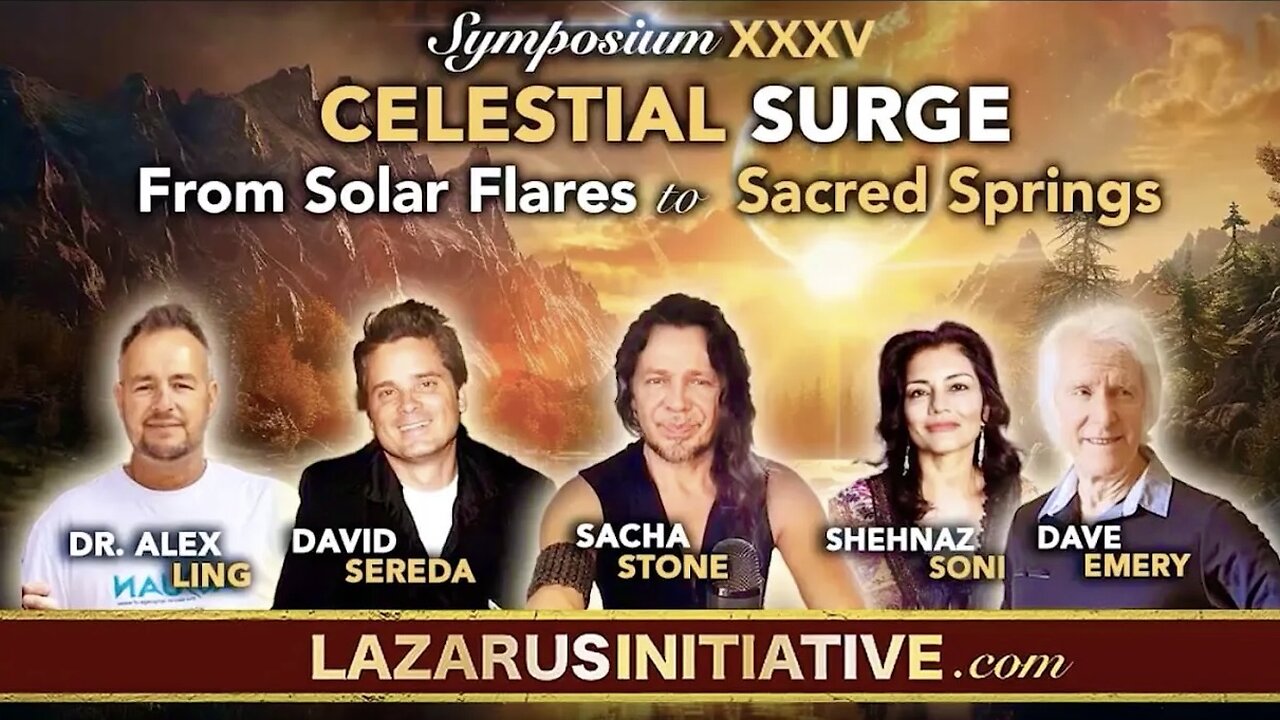 CELESTIAL SURGE: From Solar Flares to Sacred Springs! | Sacha Stone and Friends