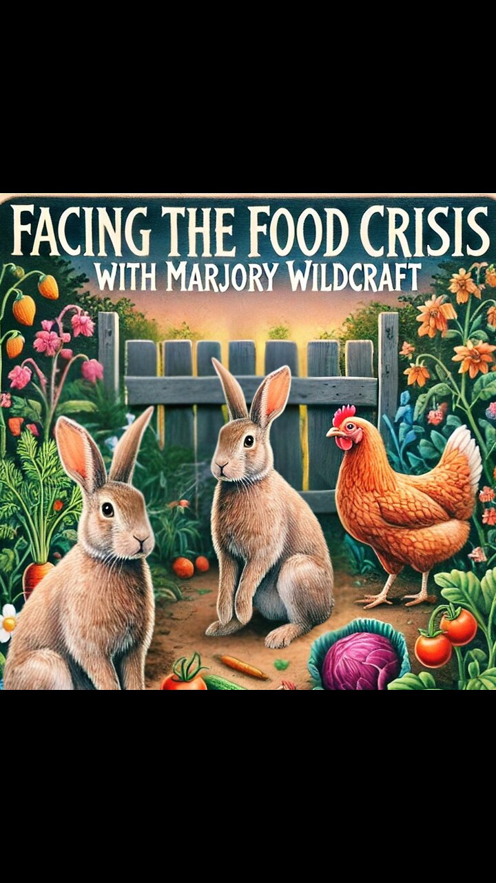 Facing The Food Crisis Expert Tips From Marjory Wildcraft Part One