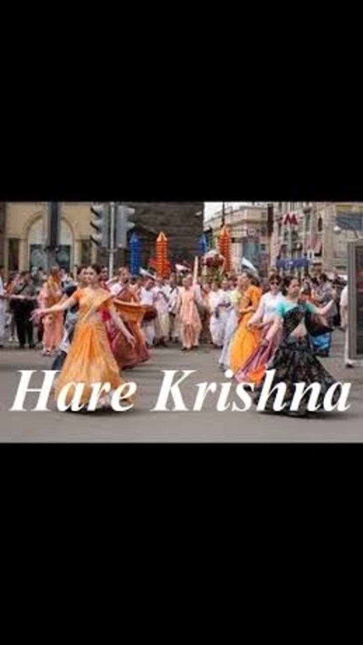 Hare Rama Hare Krishna dance in Amsterdam