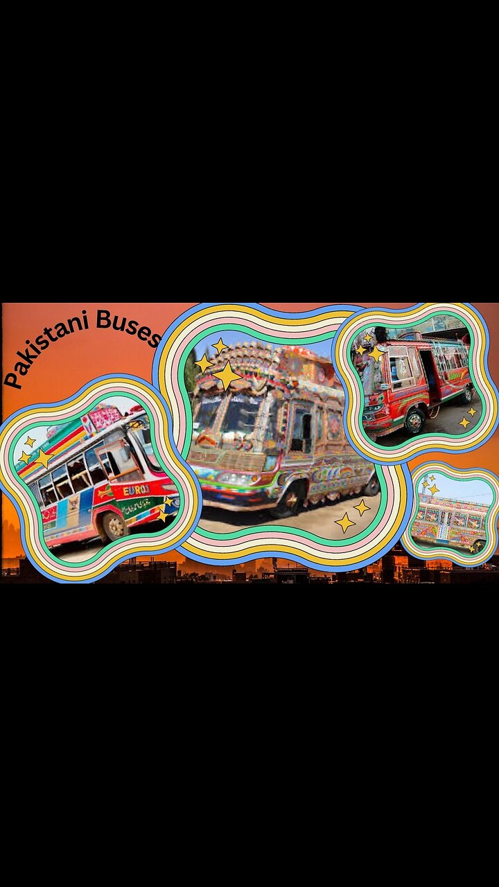 World's MOST BEAUTIFUL BUSES/ Pakistani Buses/