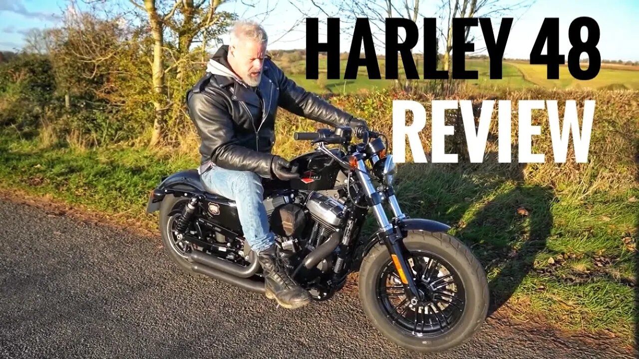 Harley Davidson Sportster Forty Eight Full Review W/ Cobra Speedster 909!