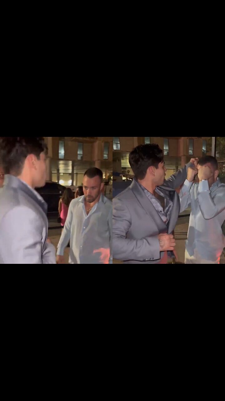 Ryan Garcia Teaching Colby Covington How to Throw a Hook on the Street