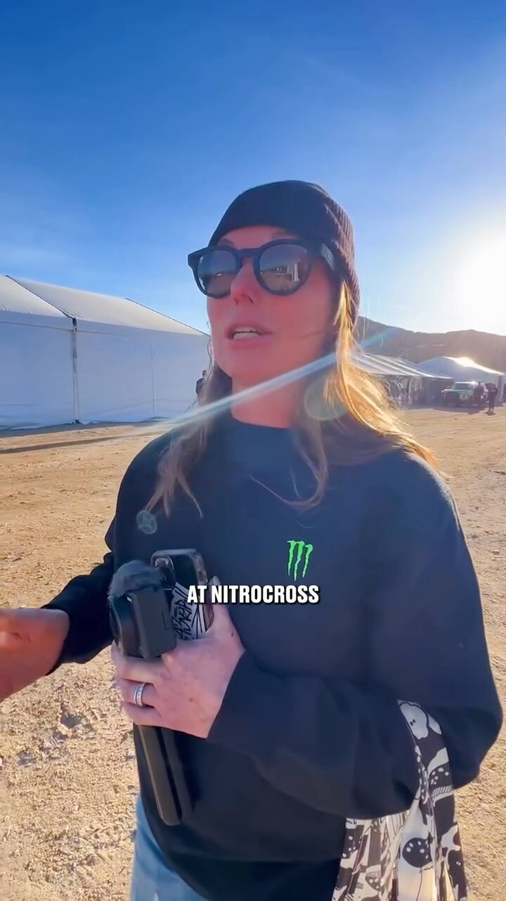 Lia Block’s first gap jump in a Group E car 🔥