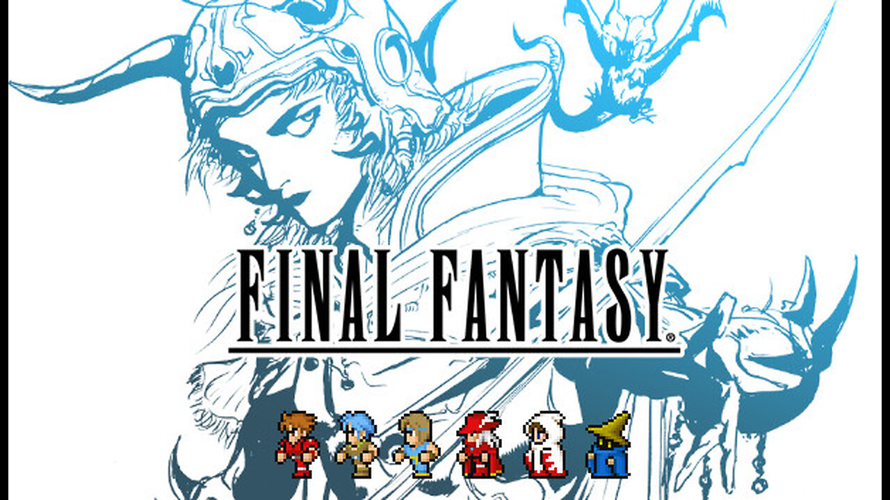 Final Fantasy I Pre-Rendered CGI Cutscenes 1080p HD