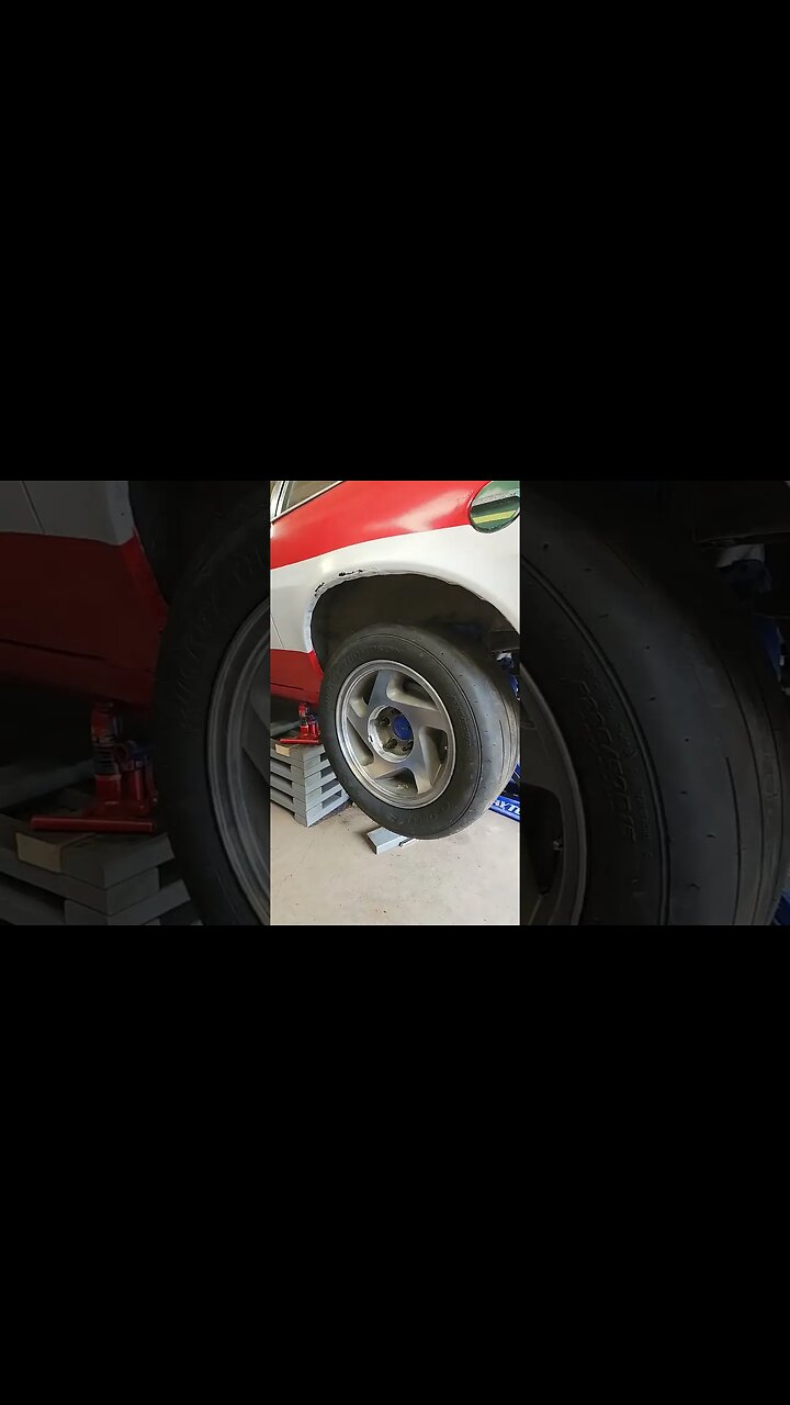 The Pinto Axle is in, Drag Radial Fender Gap! #nonamenationals