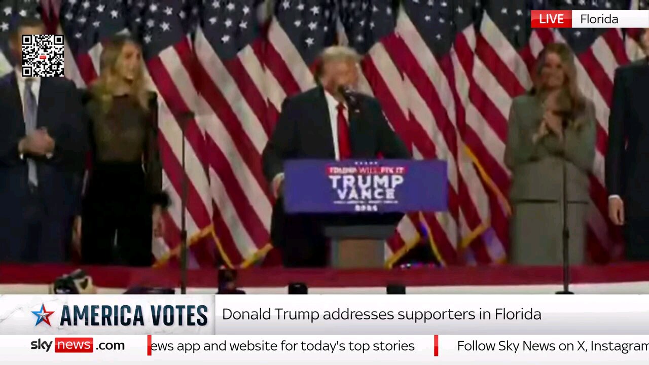 Donald Trump victory speech