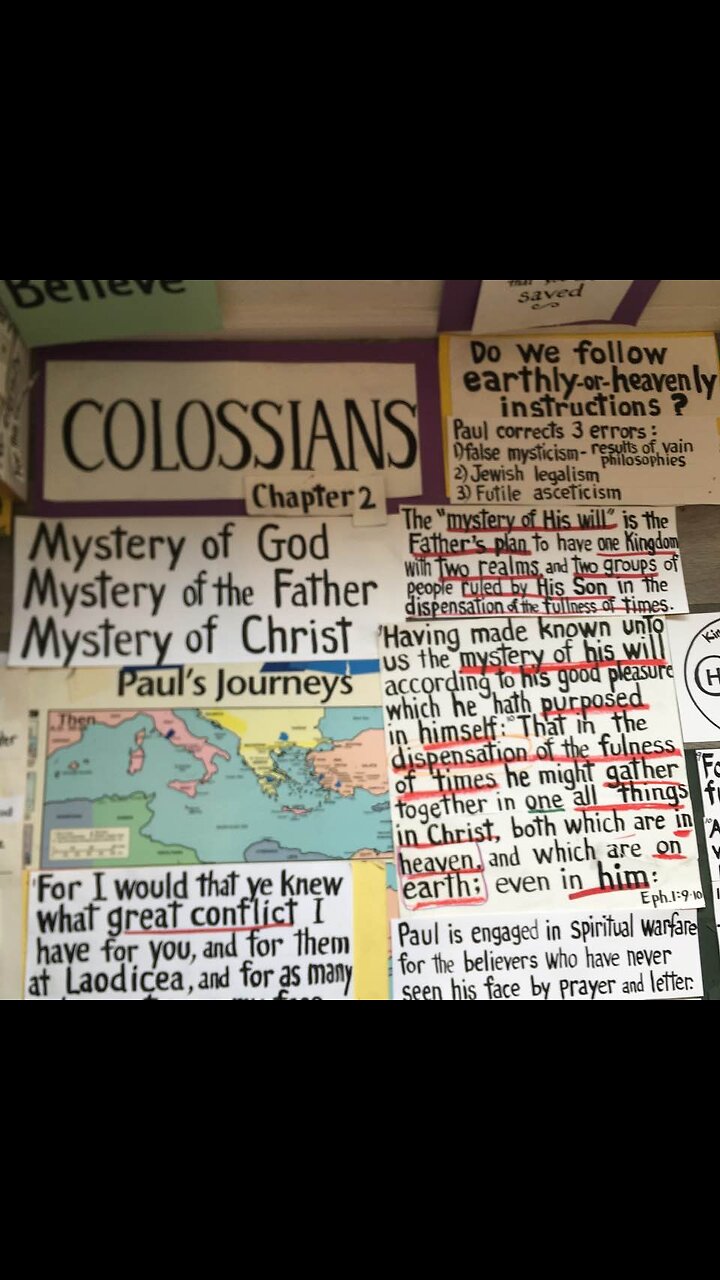 Colossians Chapter 2 - Marianne Manley