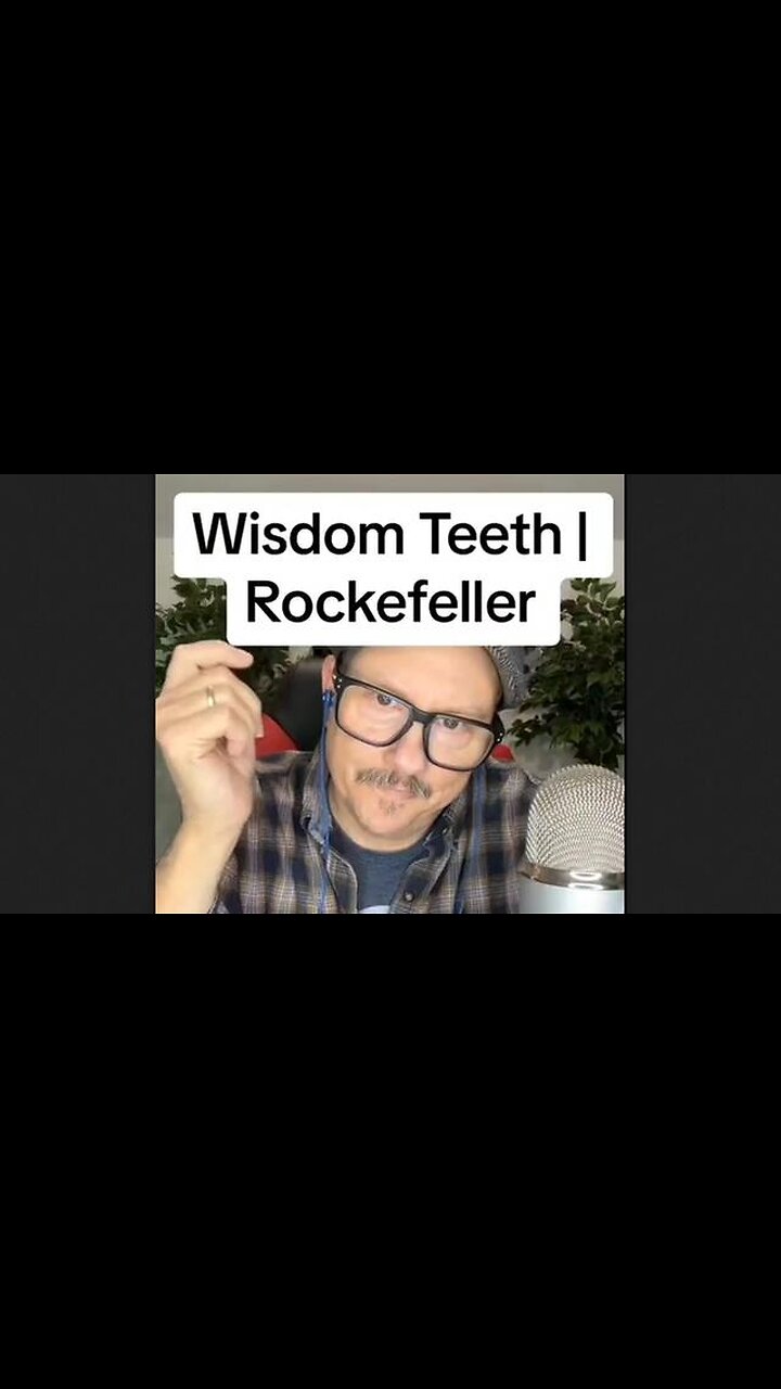 Is this why they're called 'Wisdom' teeth