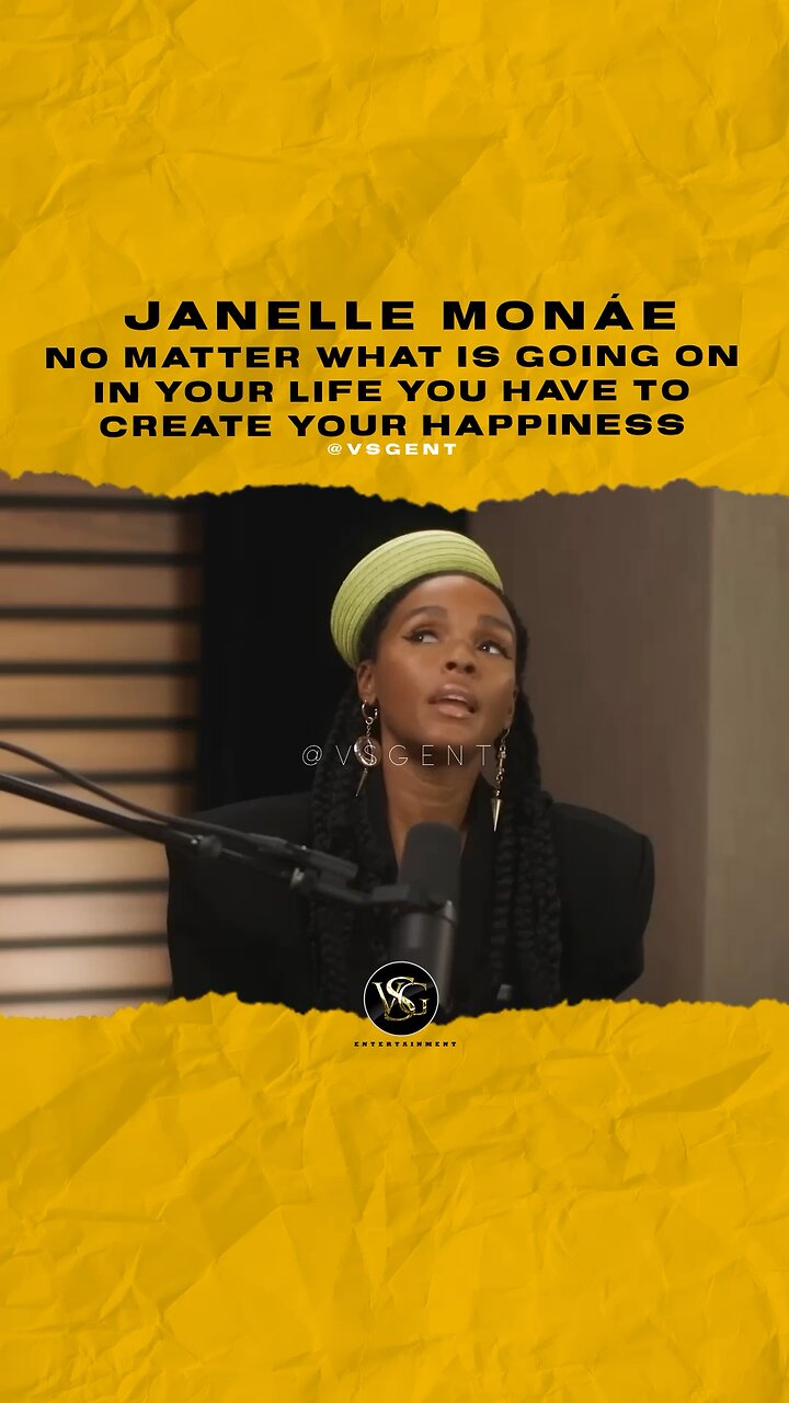 @janellemonae No matter what is going on in your life you have to ...