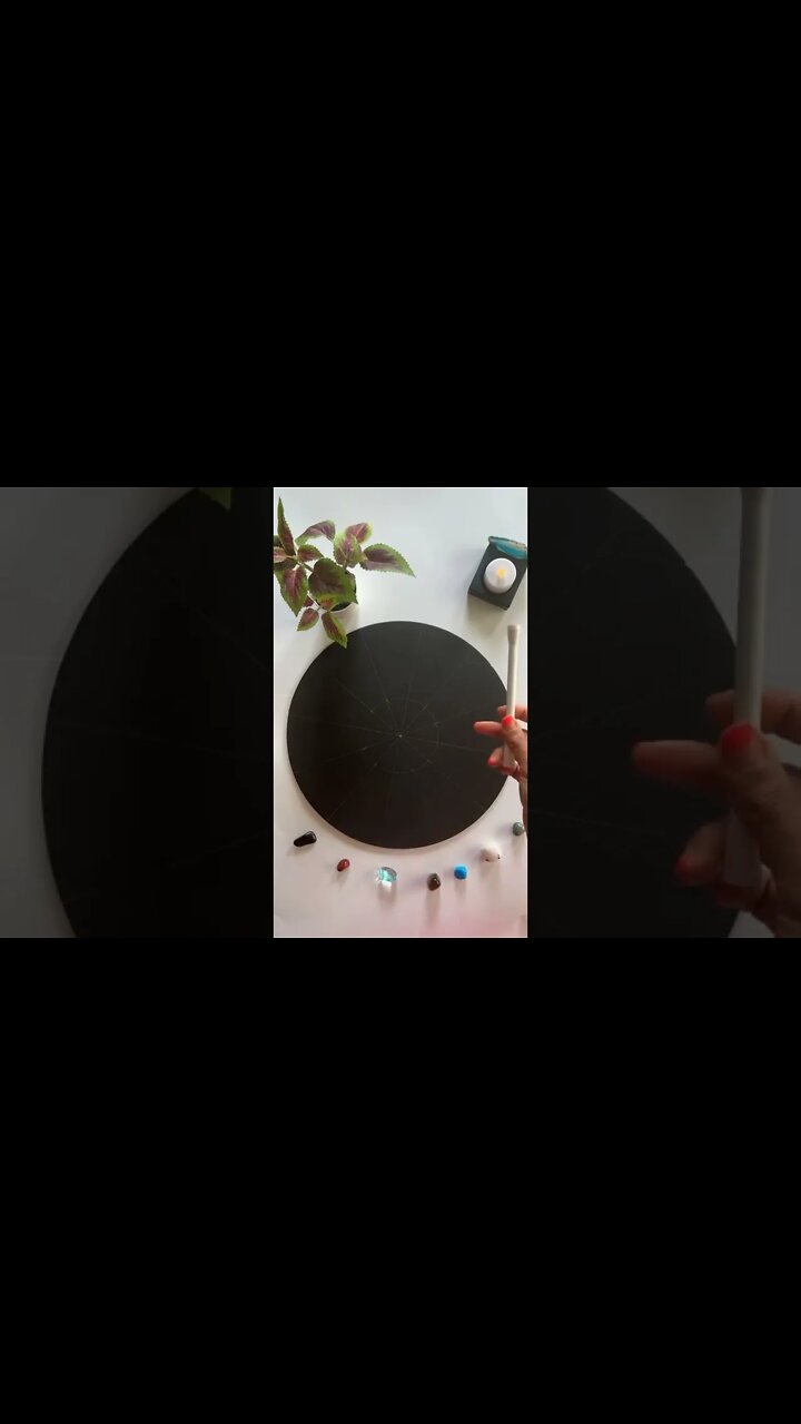 Illusion paper fan dot Mandala 👍🏻