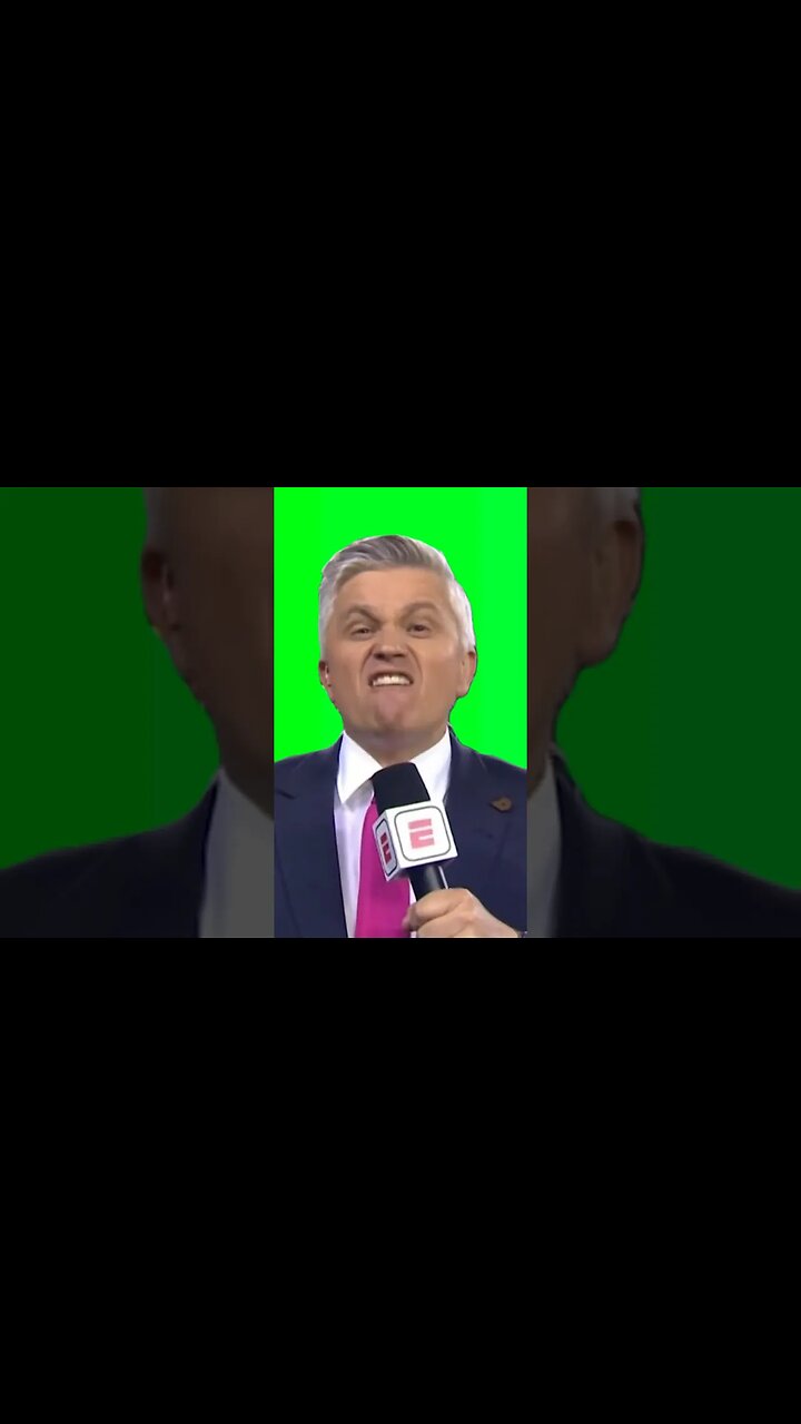 Green Screen Template Video - John Sutcliffe Monday Night Football